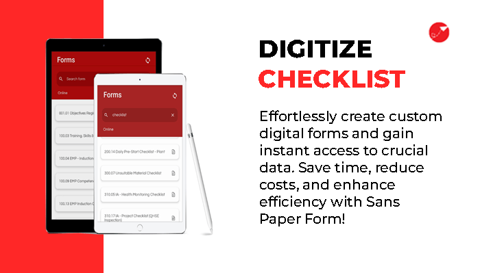 Discover the advantage of Sans Paper Form